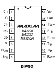 MAX232ESE中文资料PDF_MAX232ESE芯片概述/特性/原理及引脚图等信息